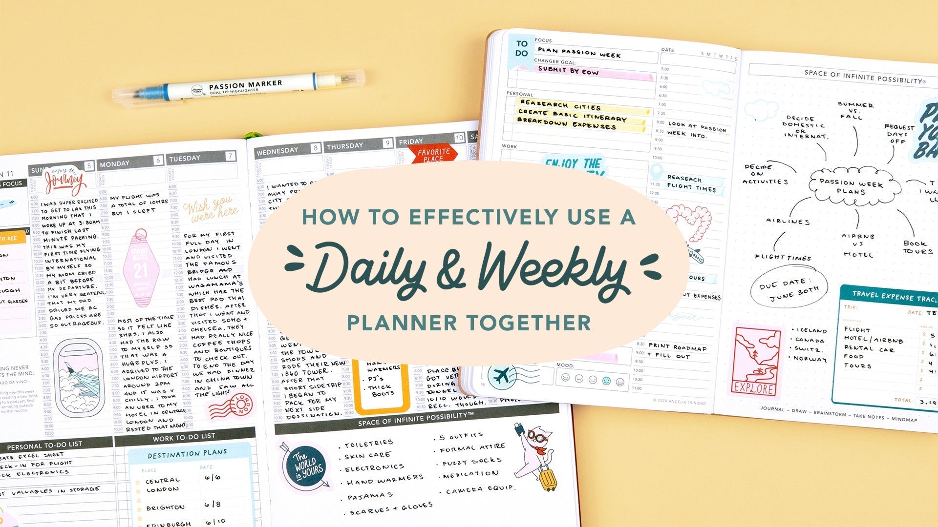 weekly planner ideas