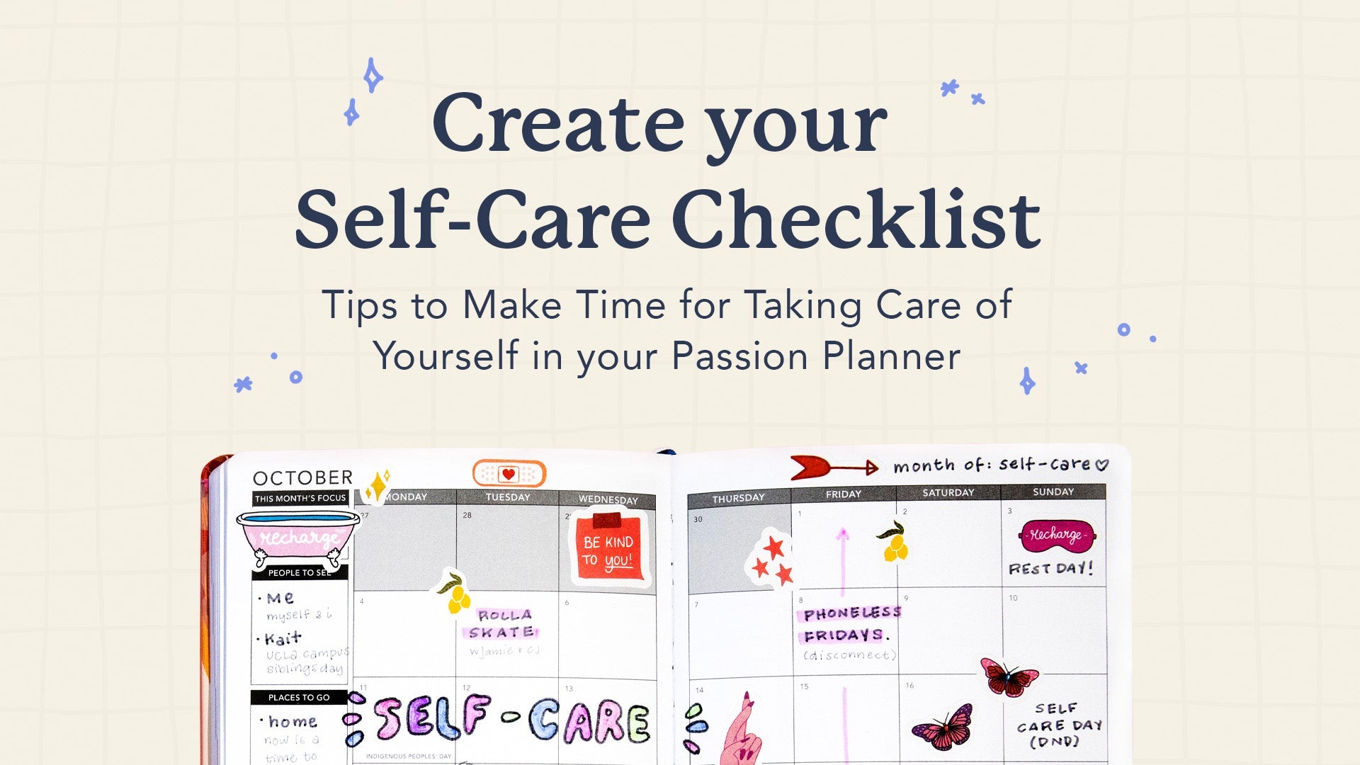 Create Your Self Care Checklist: How to to Make Time for Taking Care o ...