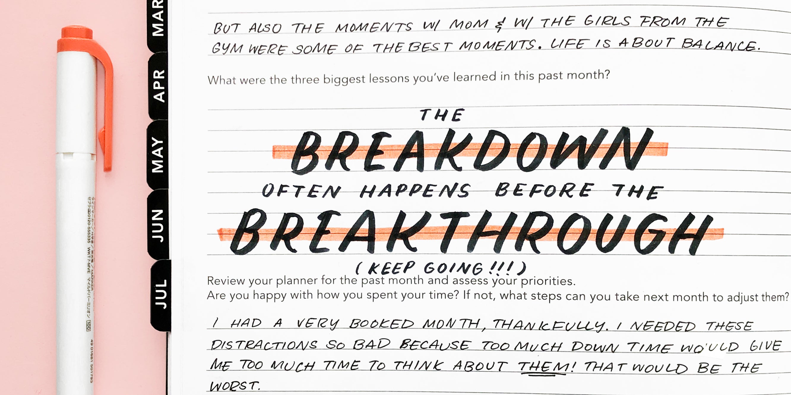 How to Use Your Passion Planner To Heal From a Breakup