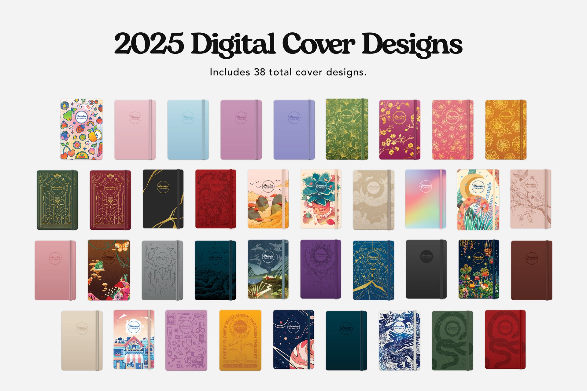 Digital Student Planner | 2025-2026 Weekly & Daily | Rainbow Prisma | Passion Planner