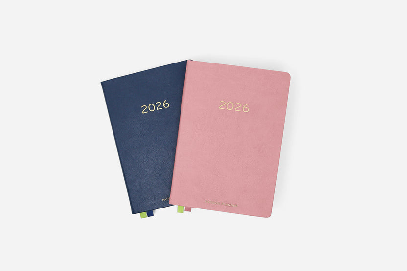 Weekly 2026 Planner | Navy Blue Hardcover | Passion Planner