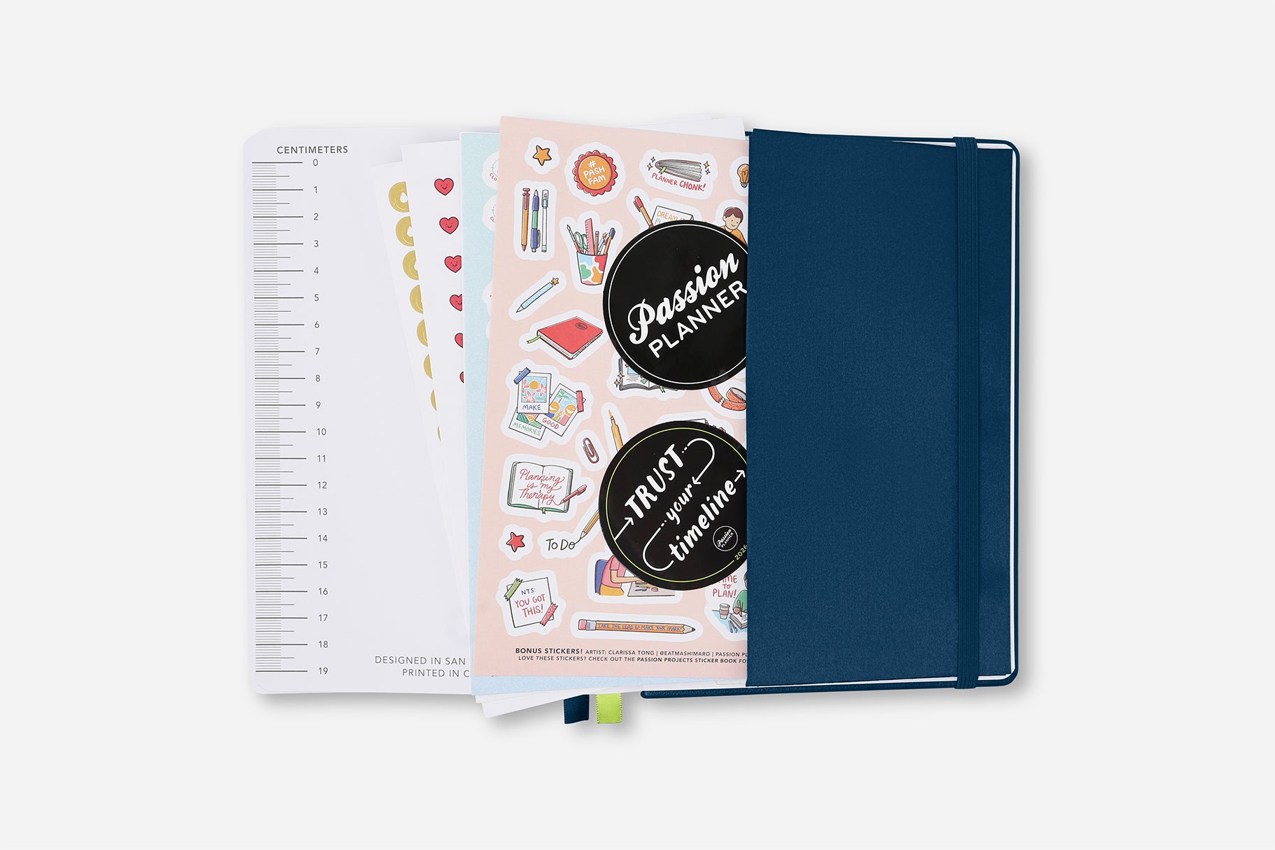 Weekly 2026 Planner | Navy Blue Hardcover | Passion Planner