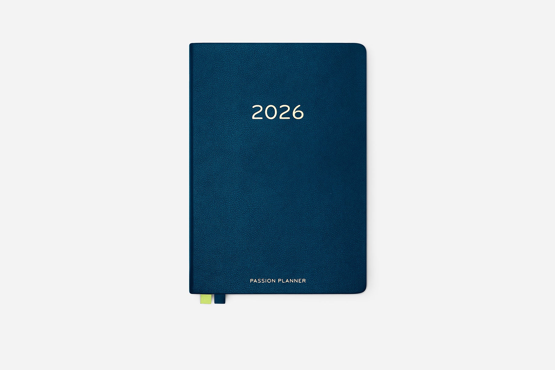 Weekly 2026 Planner | Navy Blue Hardcover | Passion Planner