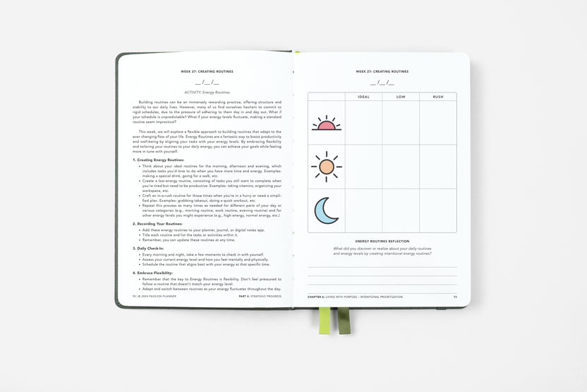 Transform Your Life: 52-Week Guided Journal | Passion Planner
