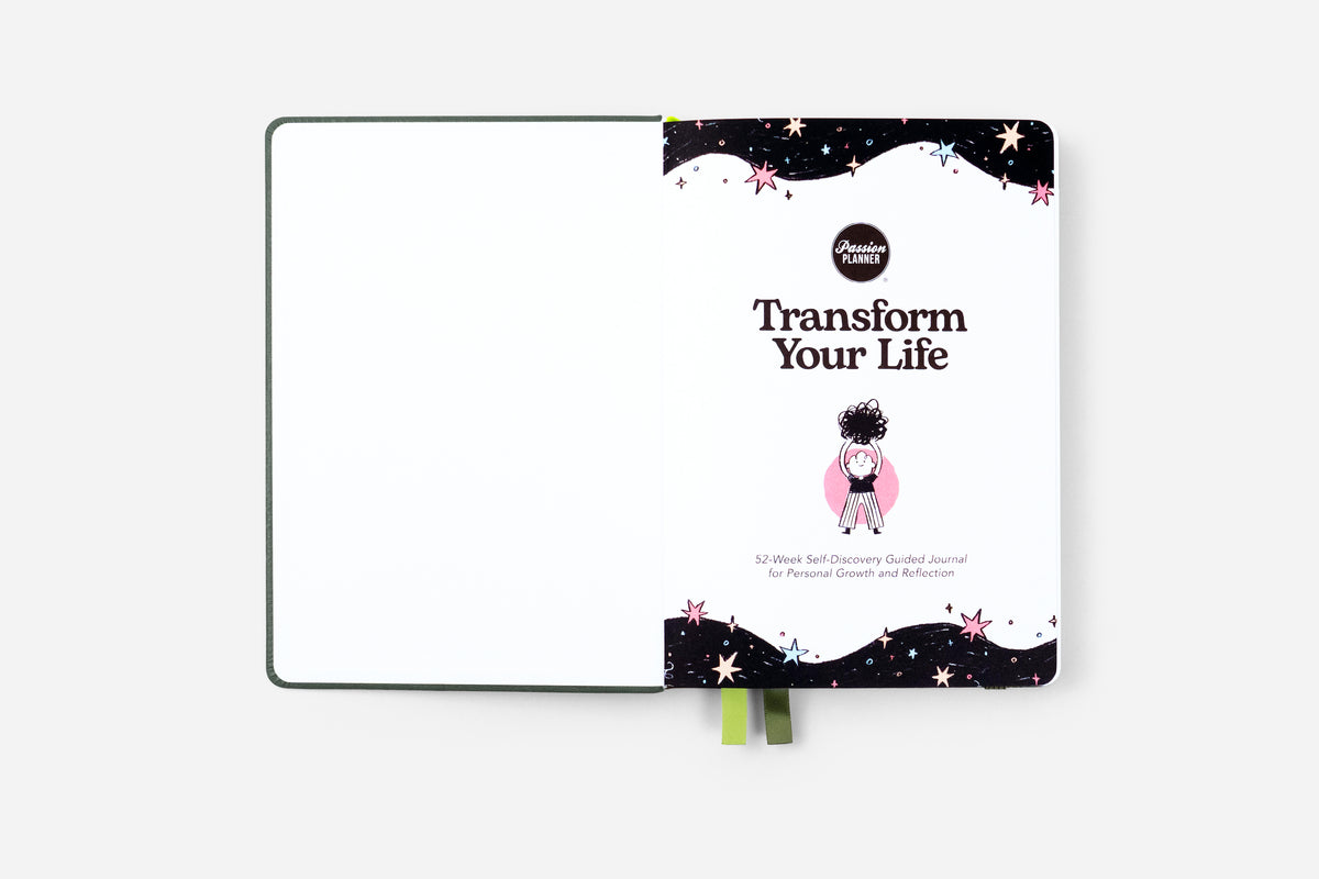 Transform Your Life: 52-Week Guided Journal | Passion Planner