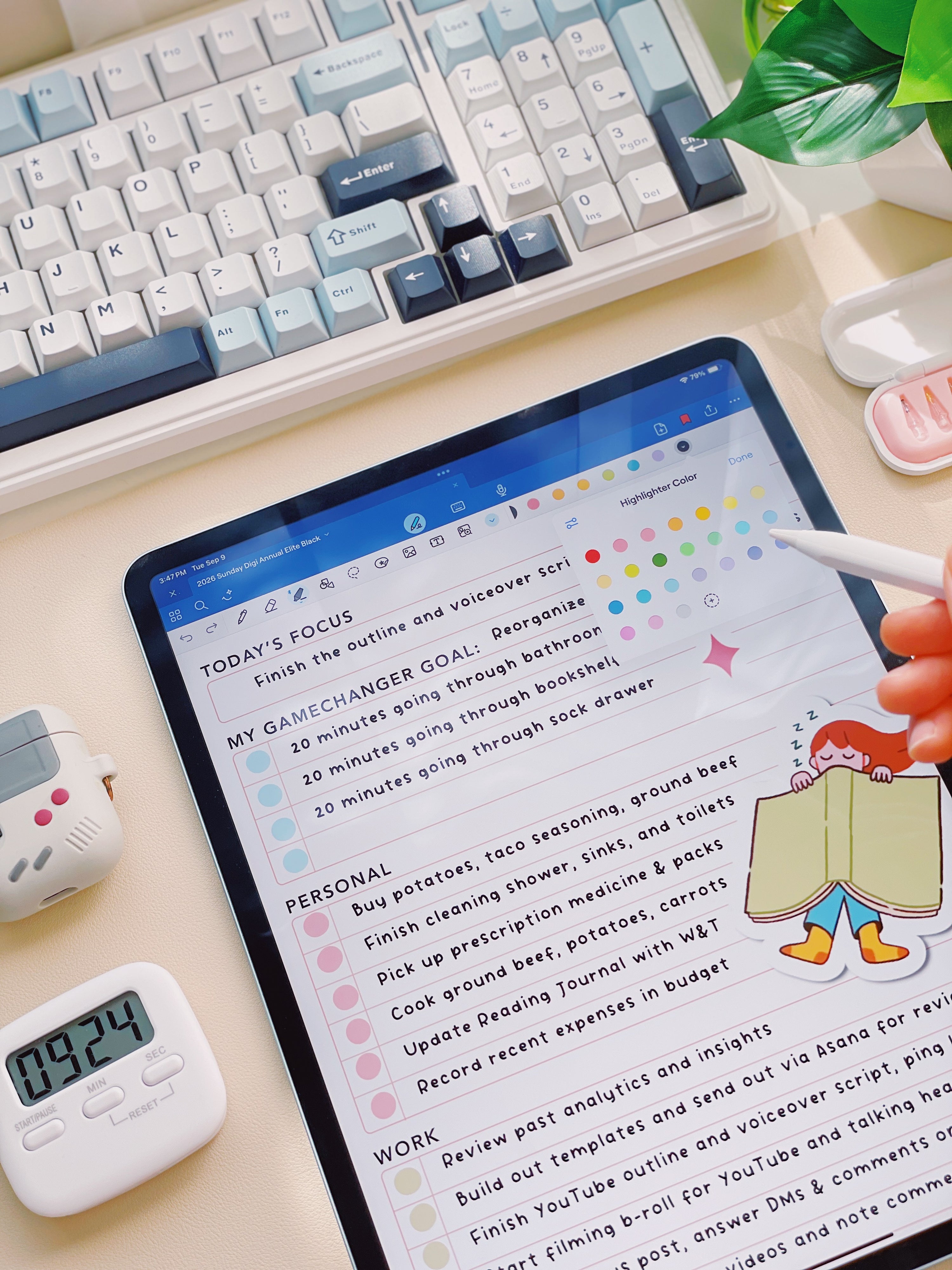 FREE Digital Planner Sample | Passion Planner