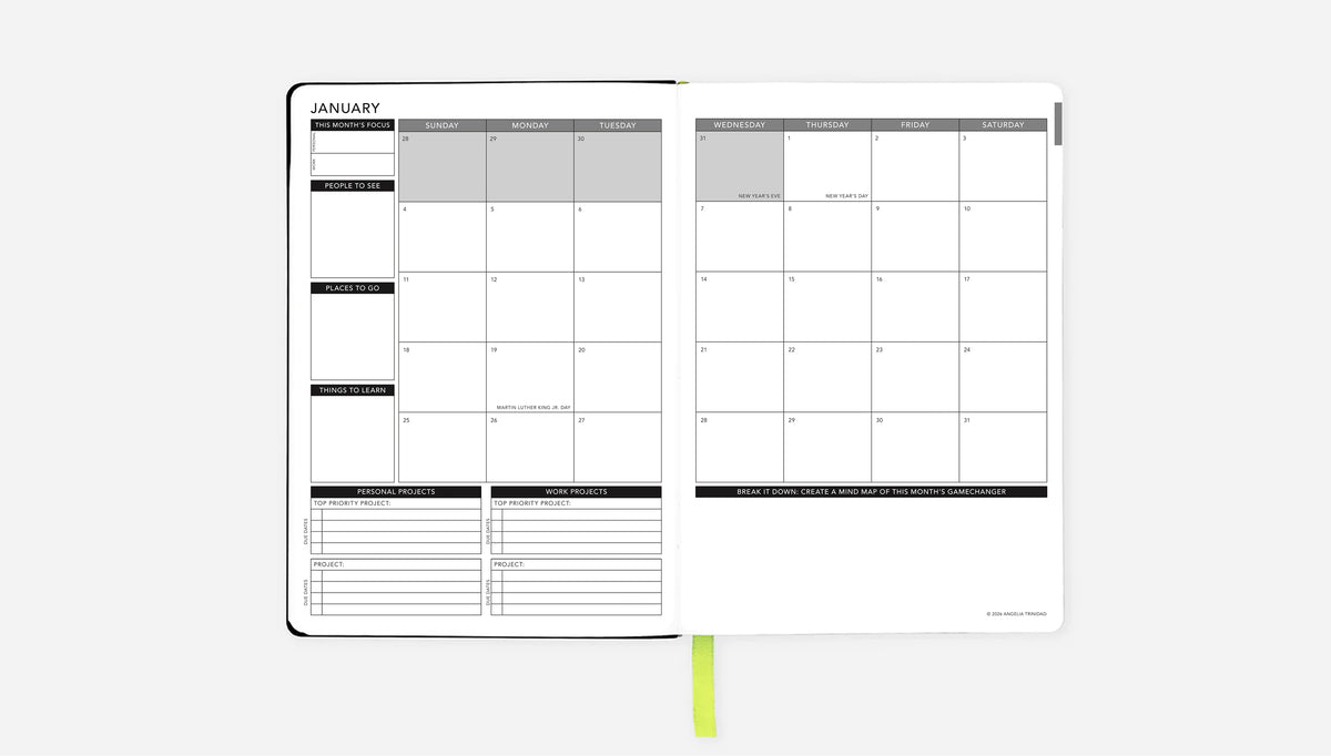 Weekly 2026 Planner | Starry Jellyfish | Passion Planner