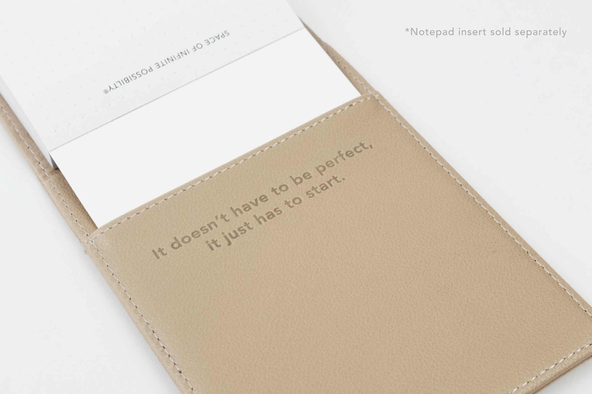 Notepad Cover | Cozy Beige | Passion Planner