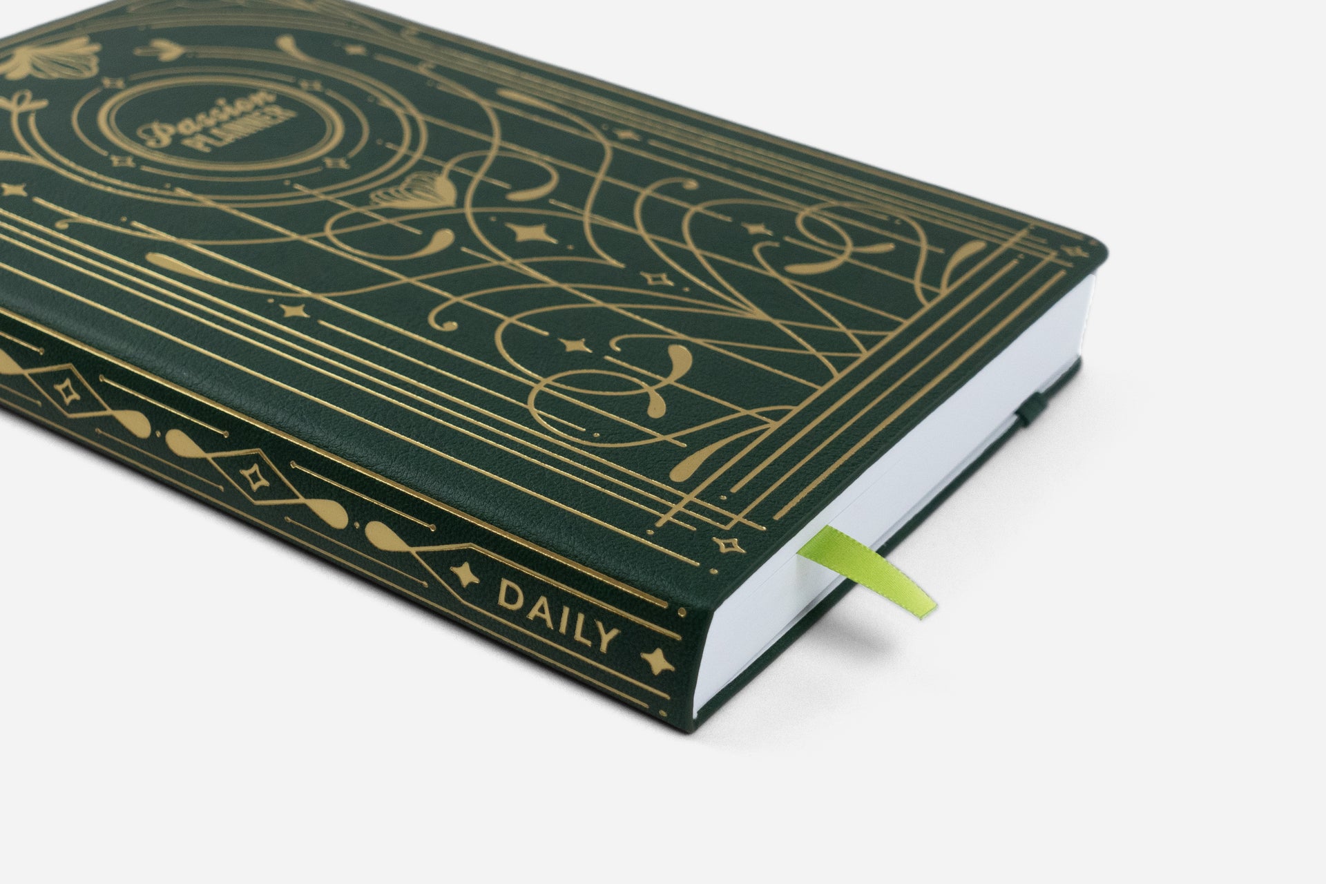 Daily Planner | Undated | Evergreen Gilded Magic | Passion Planner