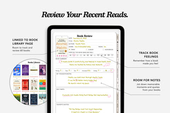 Digital Reading Journal | Passion Planner