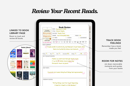 Digital Reading Journal | Passion Planner