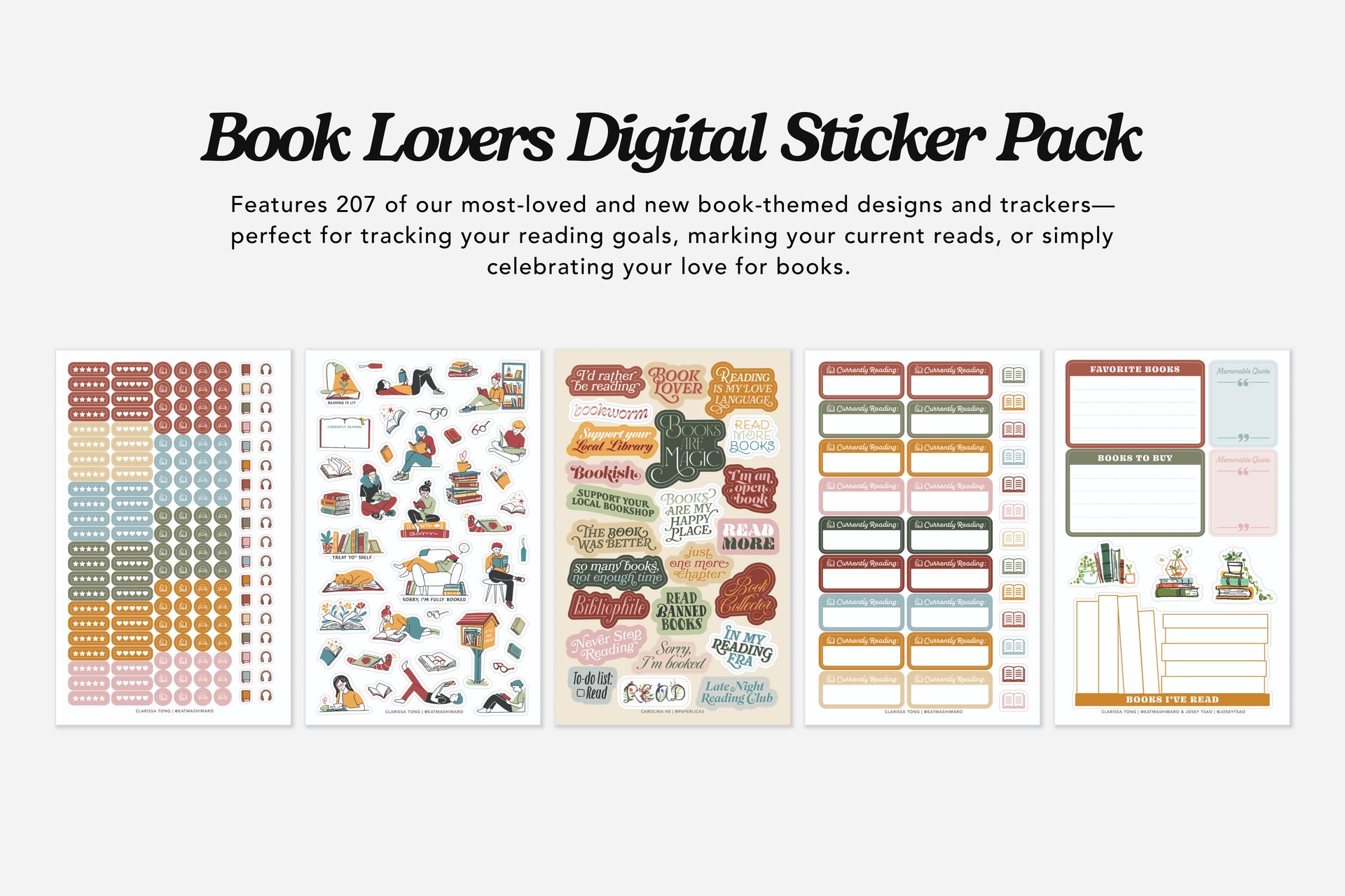 Digital Reading Journal | Passion Planner