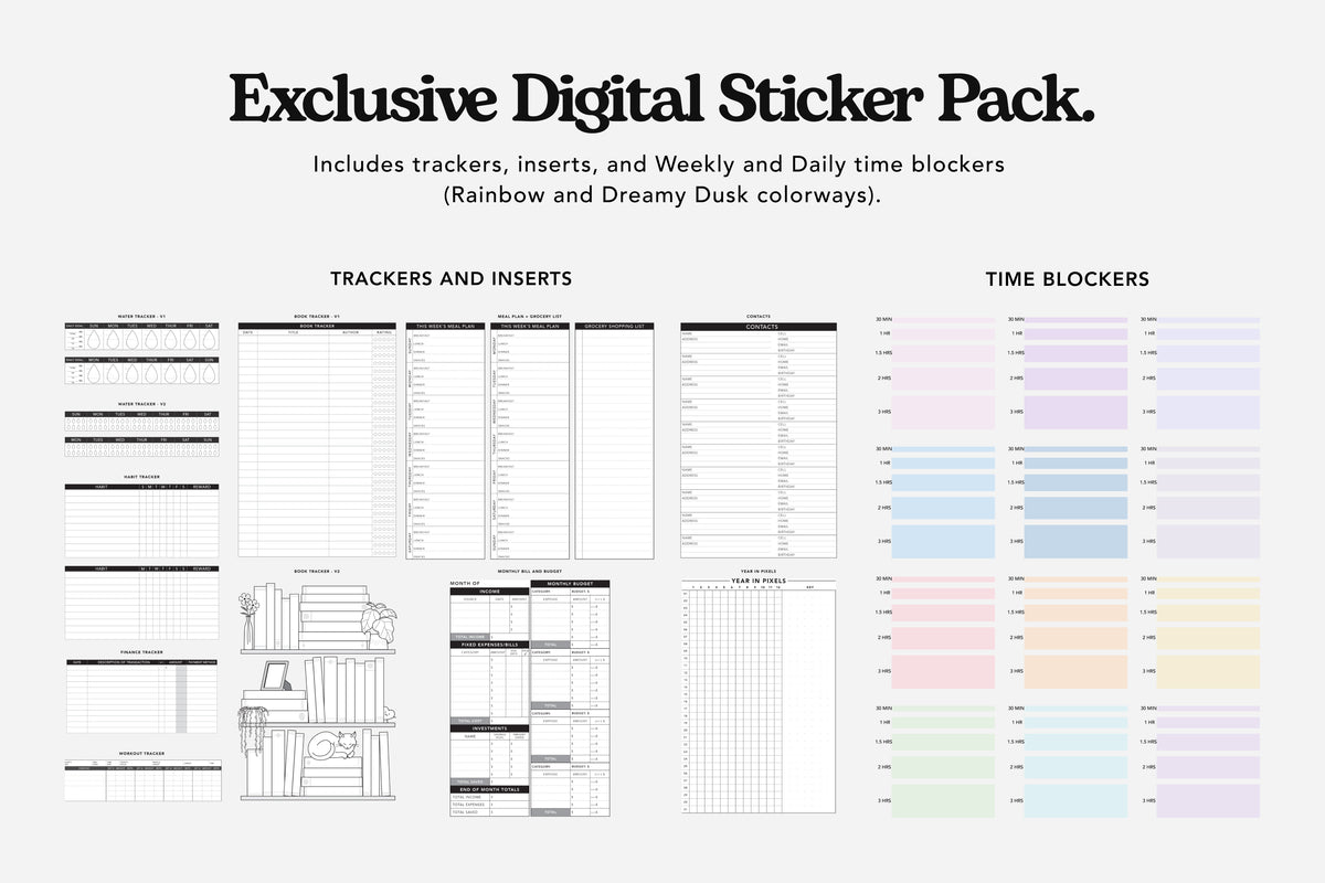 Exclusive 2025 Digital Sticker Pack | Passion Planner