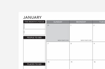 Weekly 2025 Planner PDF | Free Printable | Passion Planner