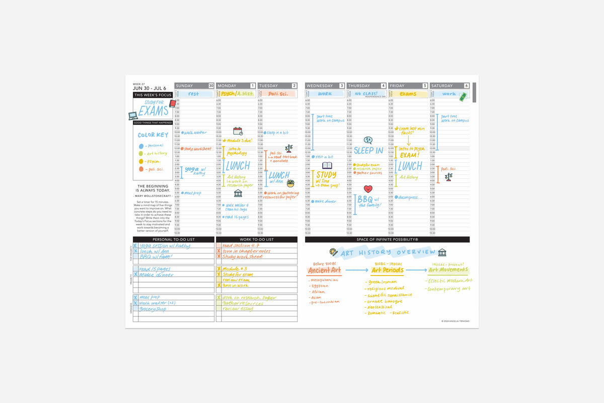 Weekly '25 - '26 Mid-Year Planner PDF | Free Printable | Passion Planner