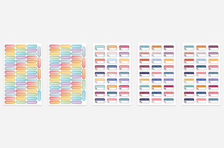 Health & Fitness Sticker Pack | Passion Planner