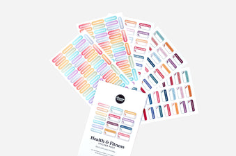 Health & Fitness Sticker Pack | Passion Planner