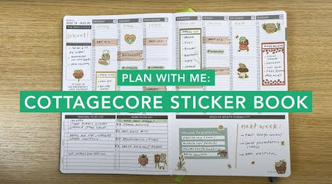 Cottagecore Sticker Book | Passion Planner