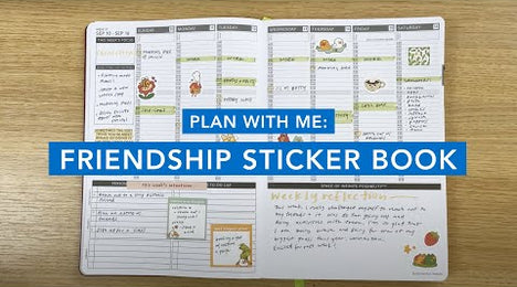 Friendship Sticker Book | Passion Planner