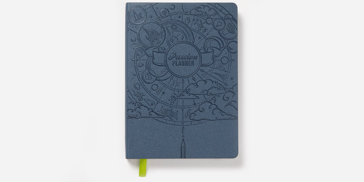 Daily Planner | Undated | Cosmic Blue | Passion Planner