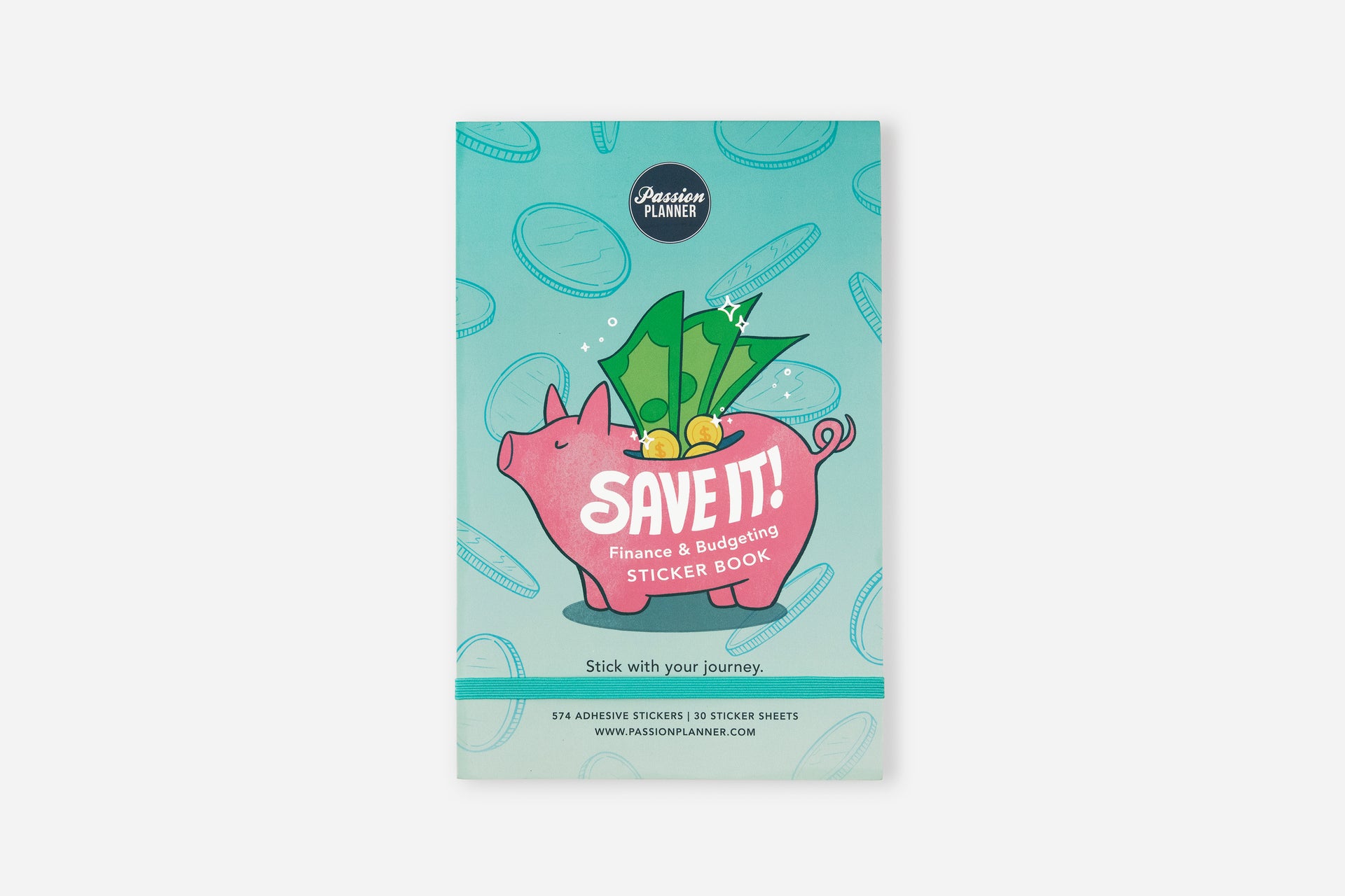 SAVE IT! Finance & Budgeting Sticker Book | Passion Planner