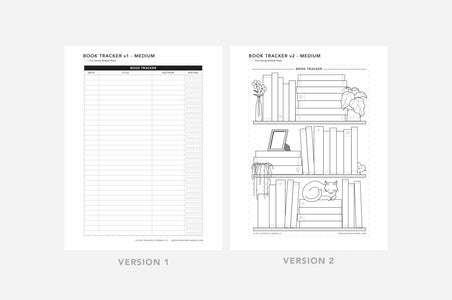 Book Tracker PDF | Free Printable | Passion Planner