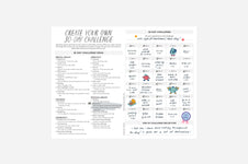 Create Your Own 30-Day Challenge | Free Printable | Passion Planner
