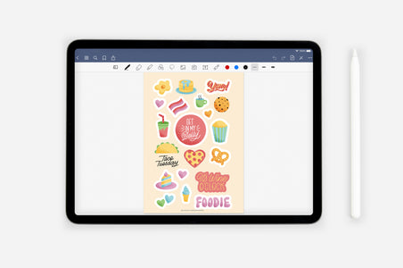 Digital Just Start Sticker Book | Passion Planner