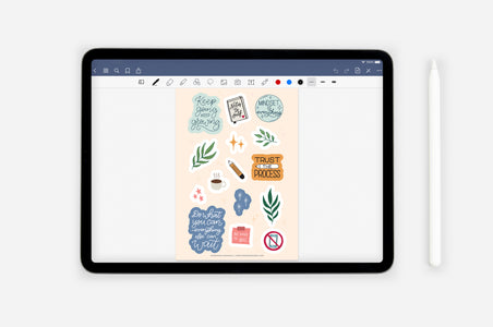 Digital Self-Care Sticker Book | Passion Planner