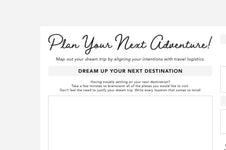 Travel Planning Worksheet PDF | Free Printable | Passion Planner