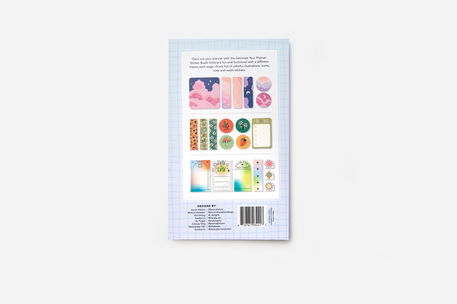 Decorate Your Planner Sticker Book | Passion Planner