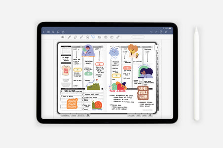 Digital Self-Care Sticker Book | Passion Planner