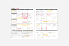 Weekly Undated French PDF | Free Printable | Passion Planner