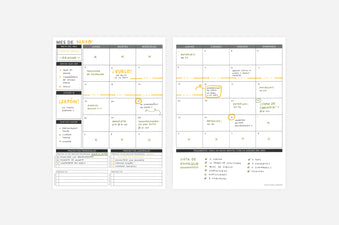 Weekly Undated Spanish PDF | Free Printable | Passion Planner