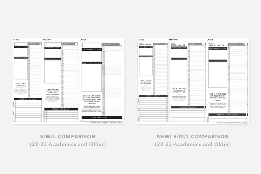 Handwriting Test Weekly PDF | Free Printable | Passion Planner