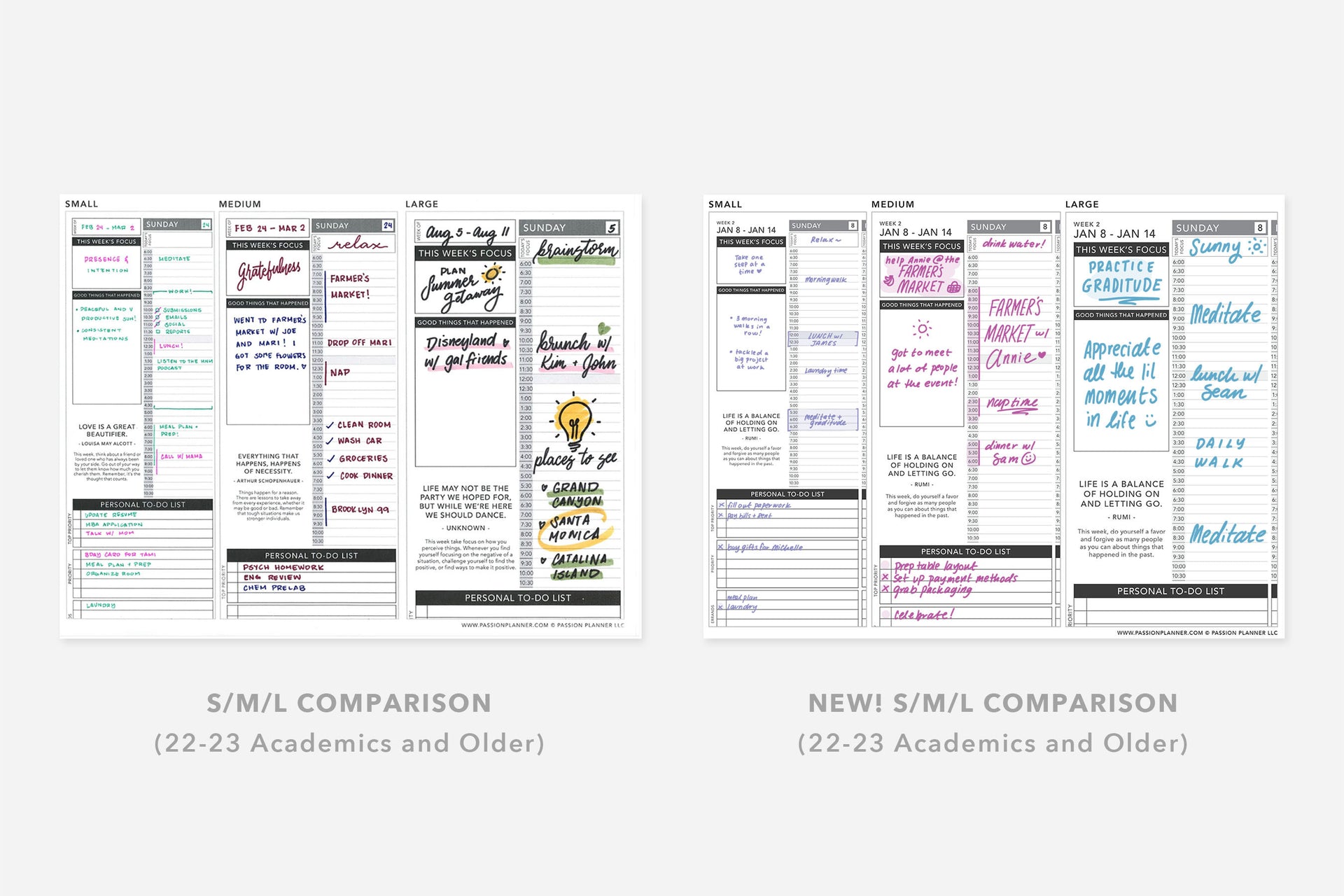 Handwriting Test Weekly PDF | Free Printable | Passion Planner