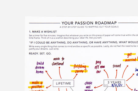 Passion Roadmap PDF | Free Printable | Passion Planner