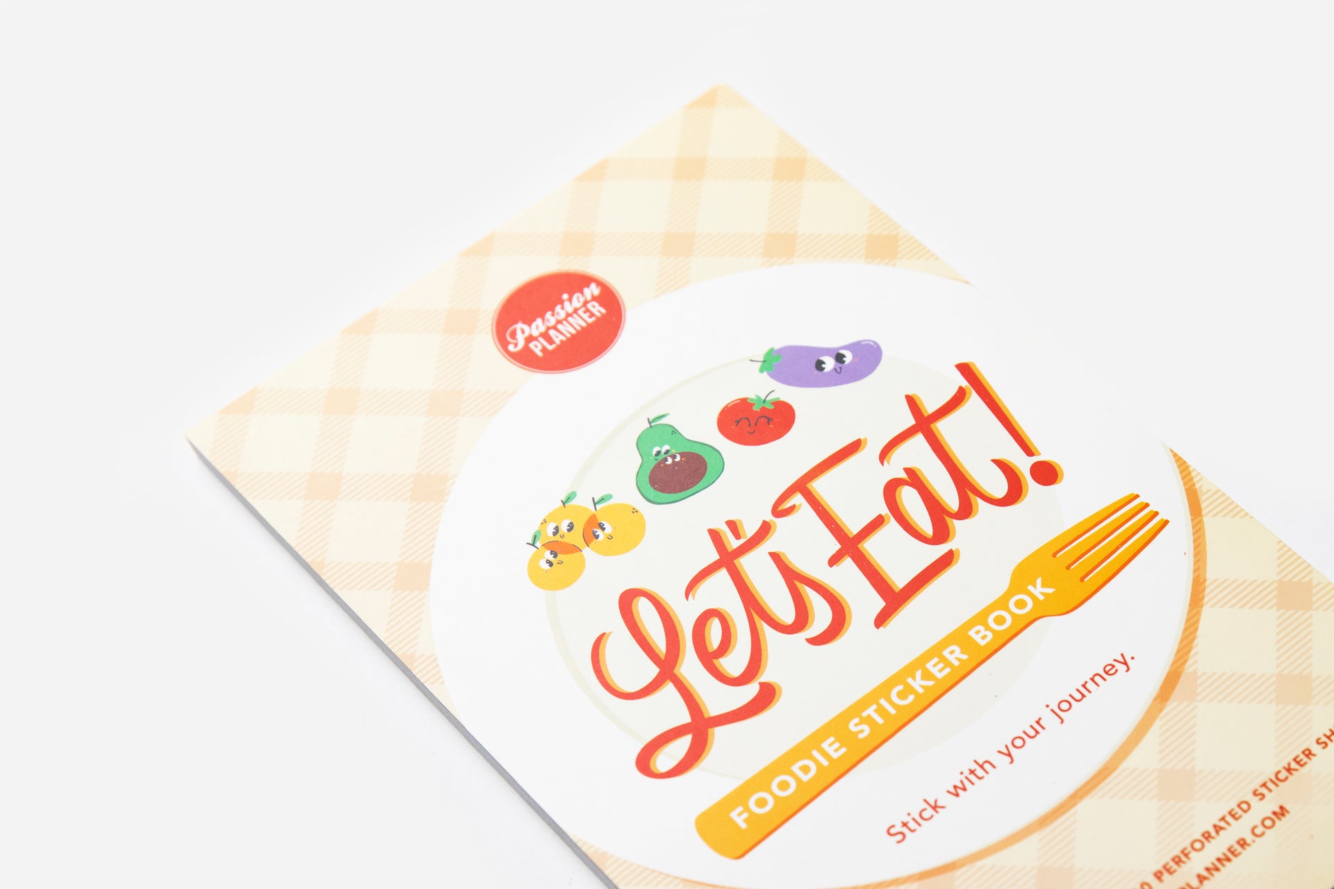 Let's Eat! Foodie Sticker Book | Passion Planner