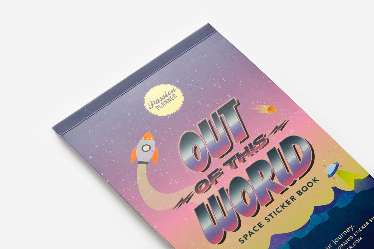 Out of this World! Space Sticker Book | Passion Planner