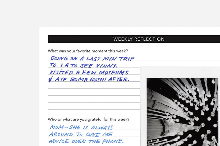 Weekly Reflection PDF | Free Printable | Passion Planner