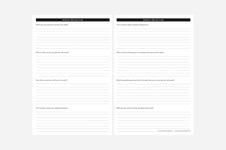 Weekly Reflection PDF | Free Printable | Passion Planner