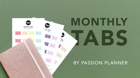 Monthly Tabs | Passion Planner