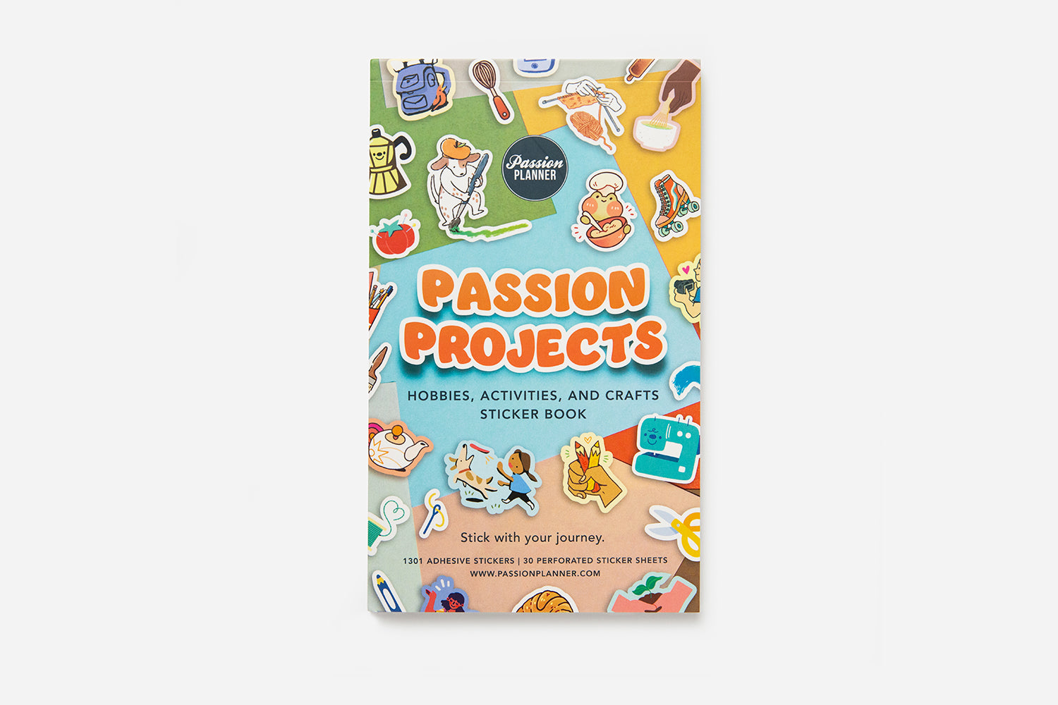 Passion Projects: Hobbies, Activities, and Crafts Sticker Book ...